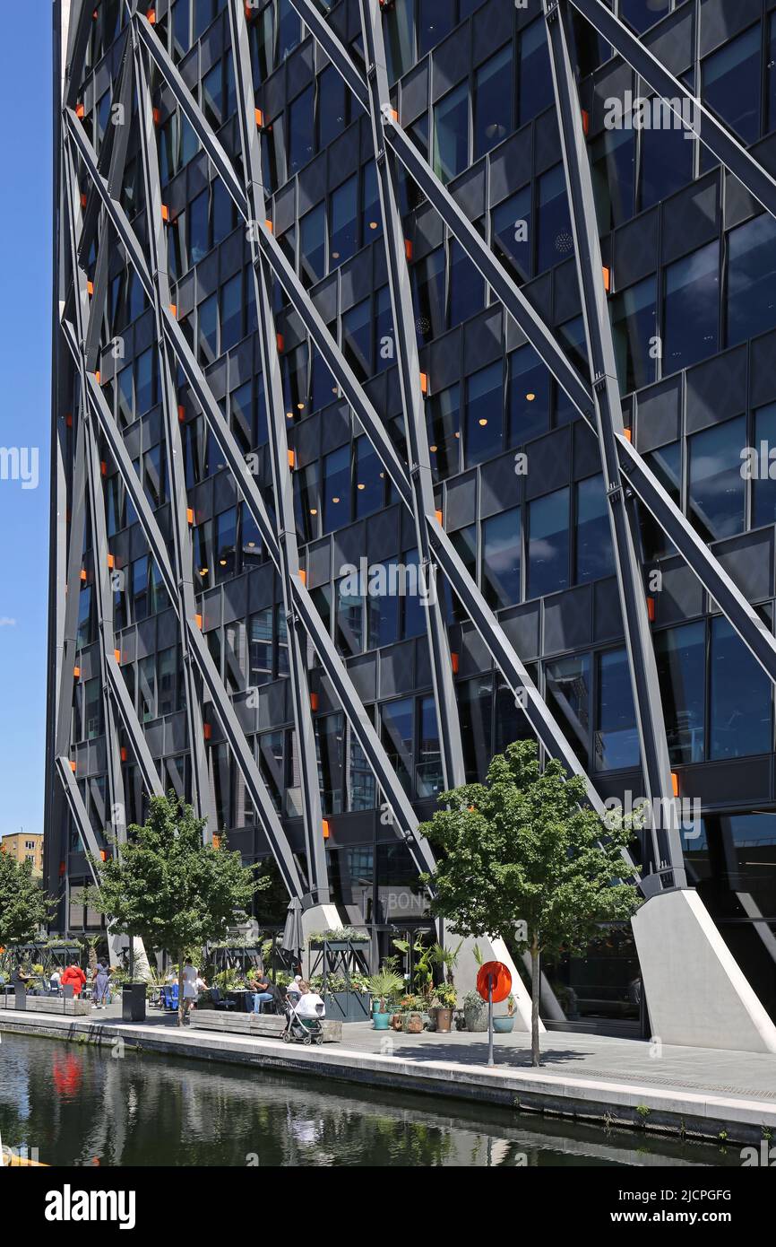 The Brunel Building, part of the new Merchant Square development on the ...