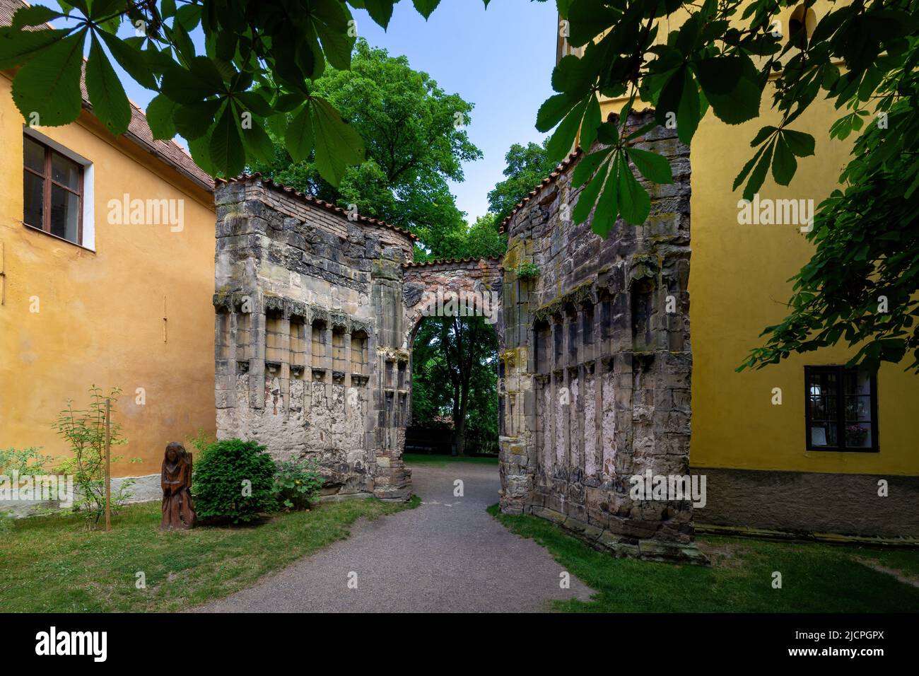 The unbuilt Monastery Church of the Virgin Mary is an unfinished Gothic ...