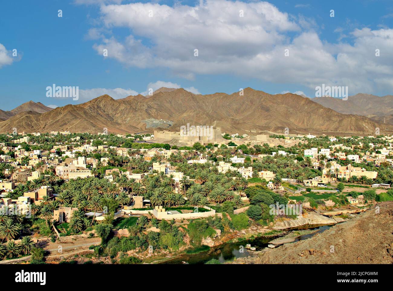 A village in the Omani desert Stock Photo - Alamy