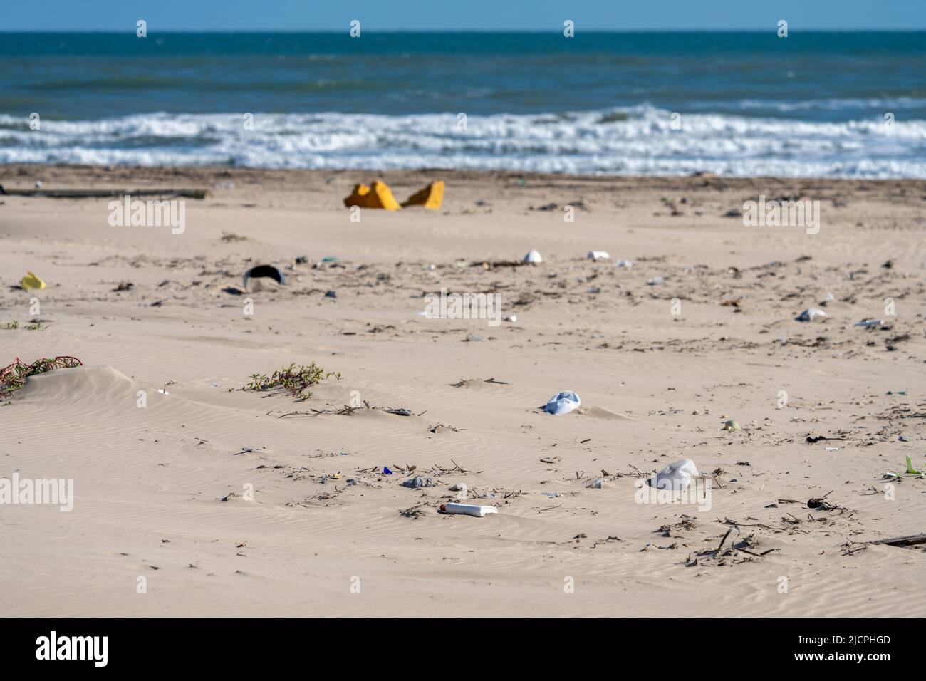 Plastic washed from the sea hi-res stock photography and images - Alamy