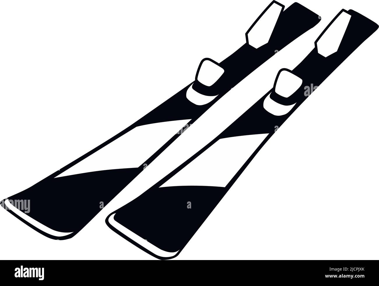 Alpine ski race Stock Vector Images - Alamy