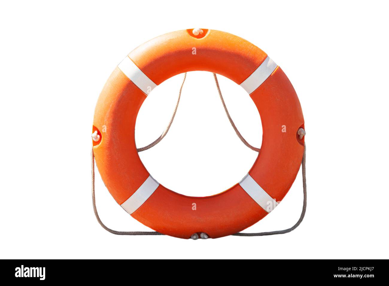 lifebuoy isolated on white background Stock Photo - Alamy