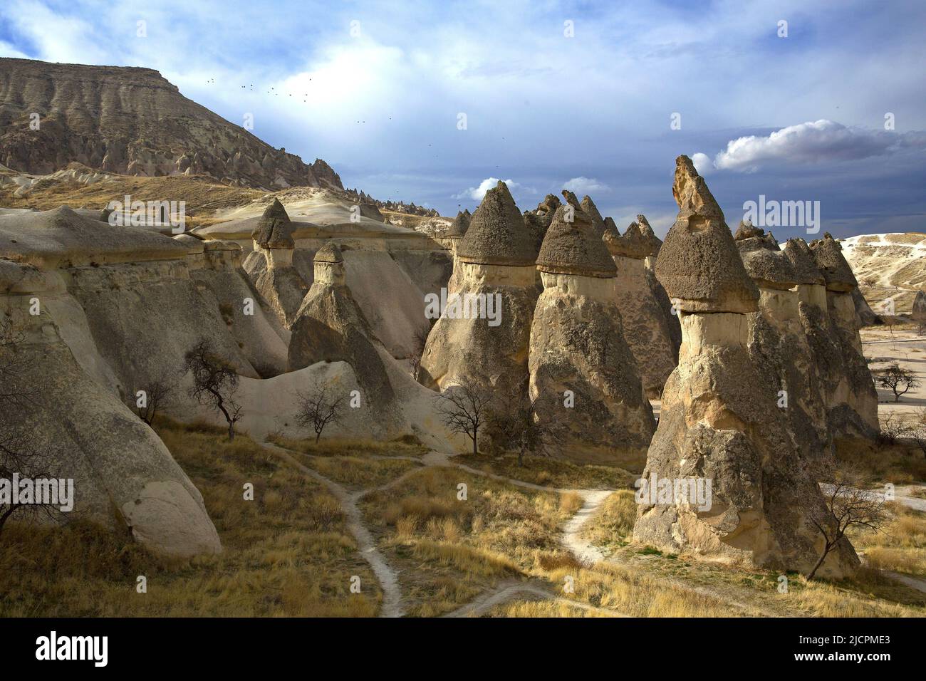 Turkey, Cappadocia, Pasabag, natural landscape Heritage of the UNESCO ...
