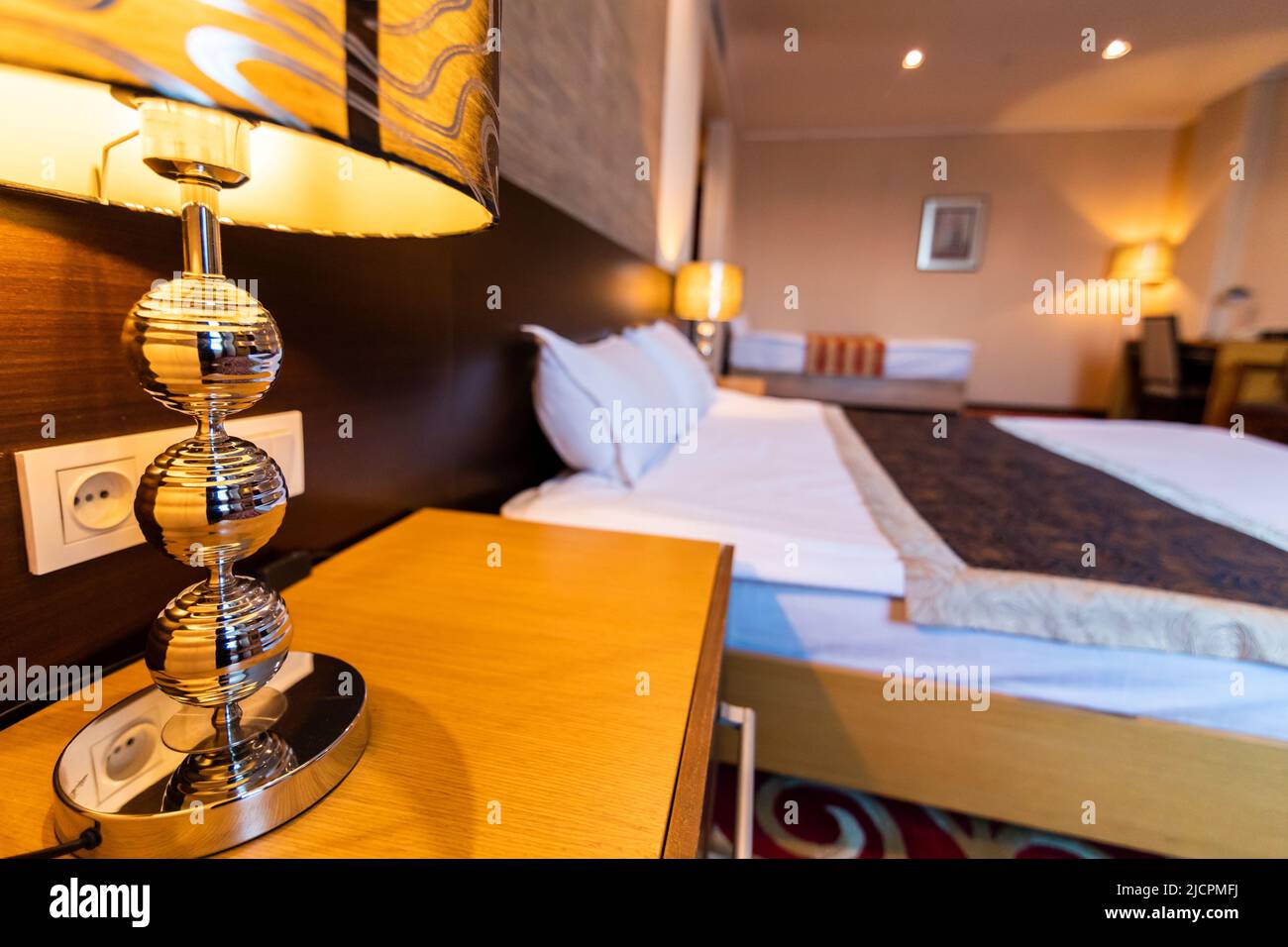 Single Room interior in hotel Stock Photo - Alamy