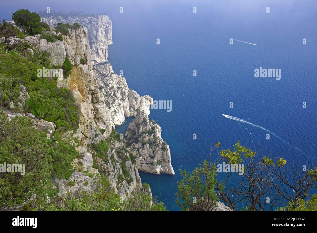France, Bouches-du-Rhône, Marseille, Calanques National Park Stock ...