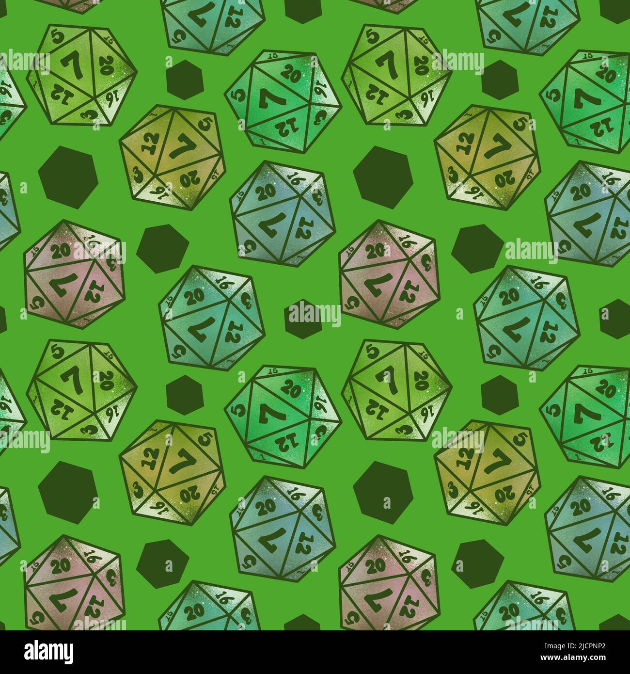 Kids seamless dice pattern for games and cards and fabrics and wrapping ...