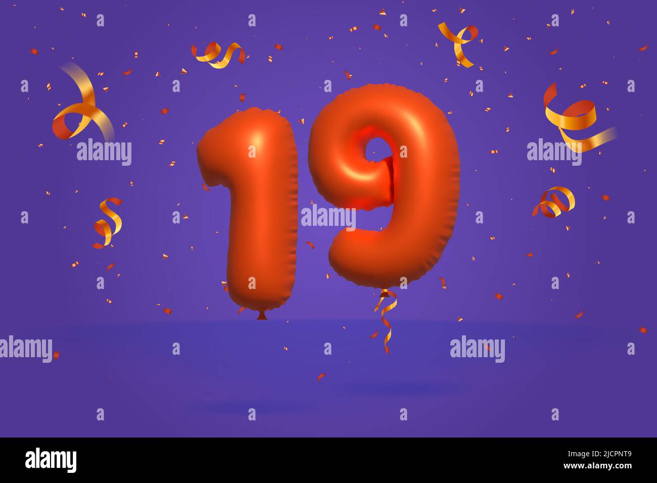 Number 19 Stock Vector Images - Alamy