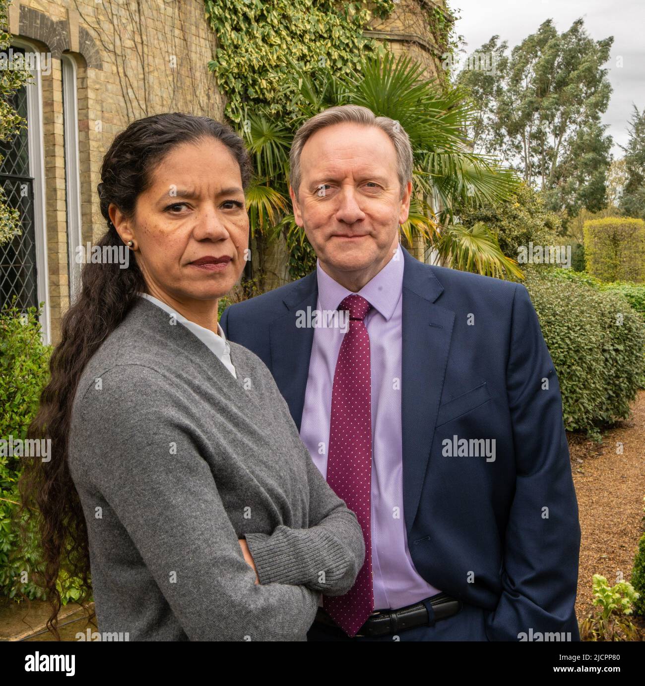 Midsomer Murders scenes from 'A Point of Balance' Stock Photo - Alamy