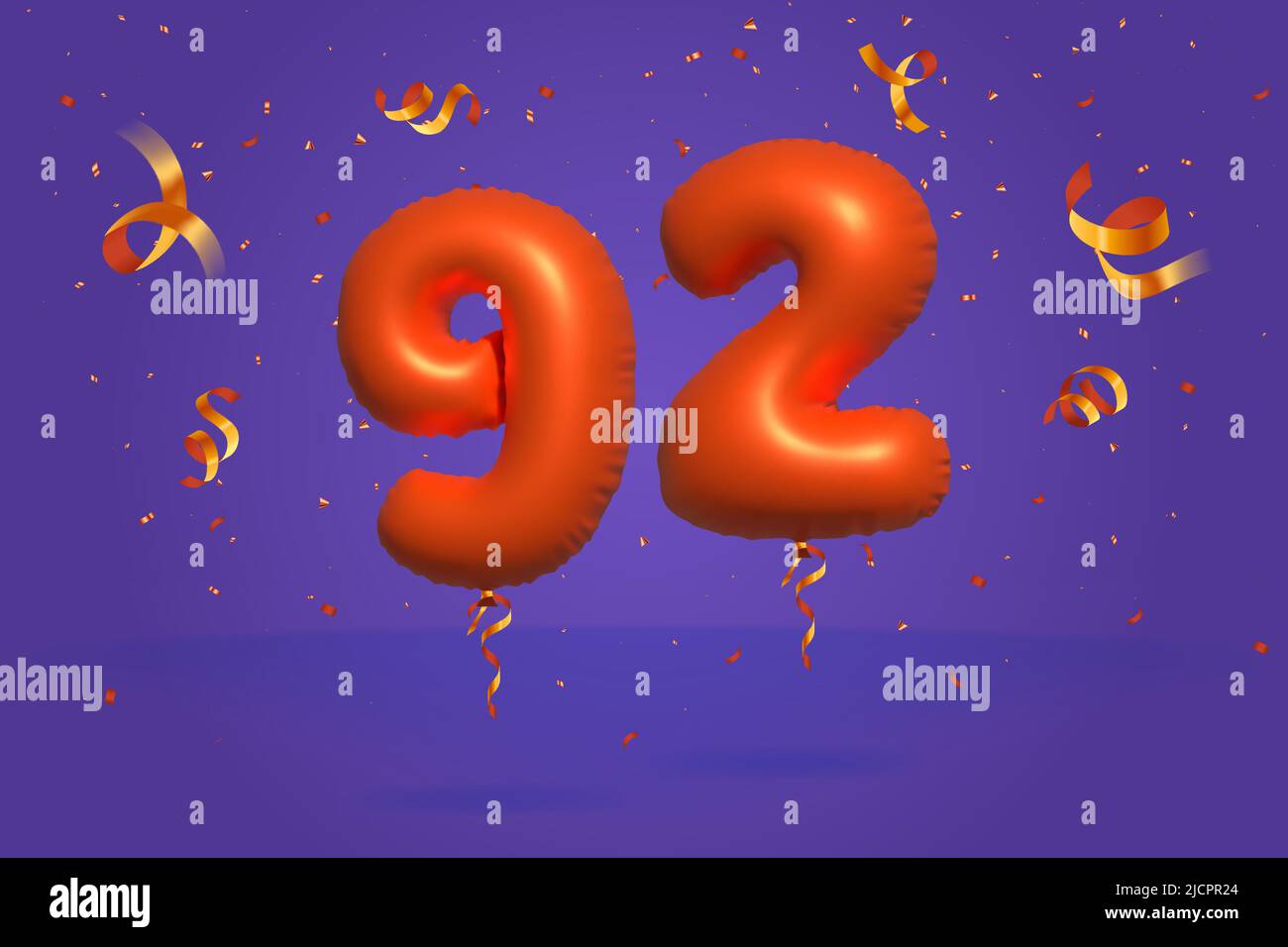 Number 92 Stock Vector Images - Alamy