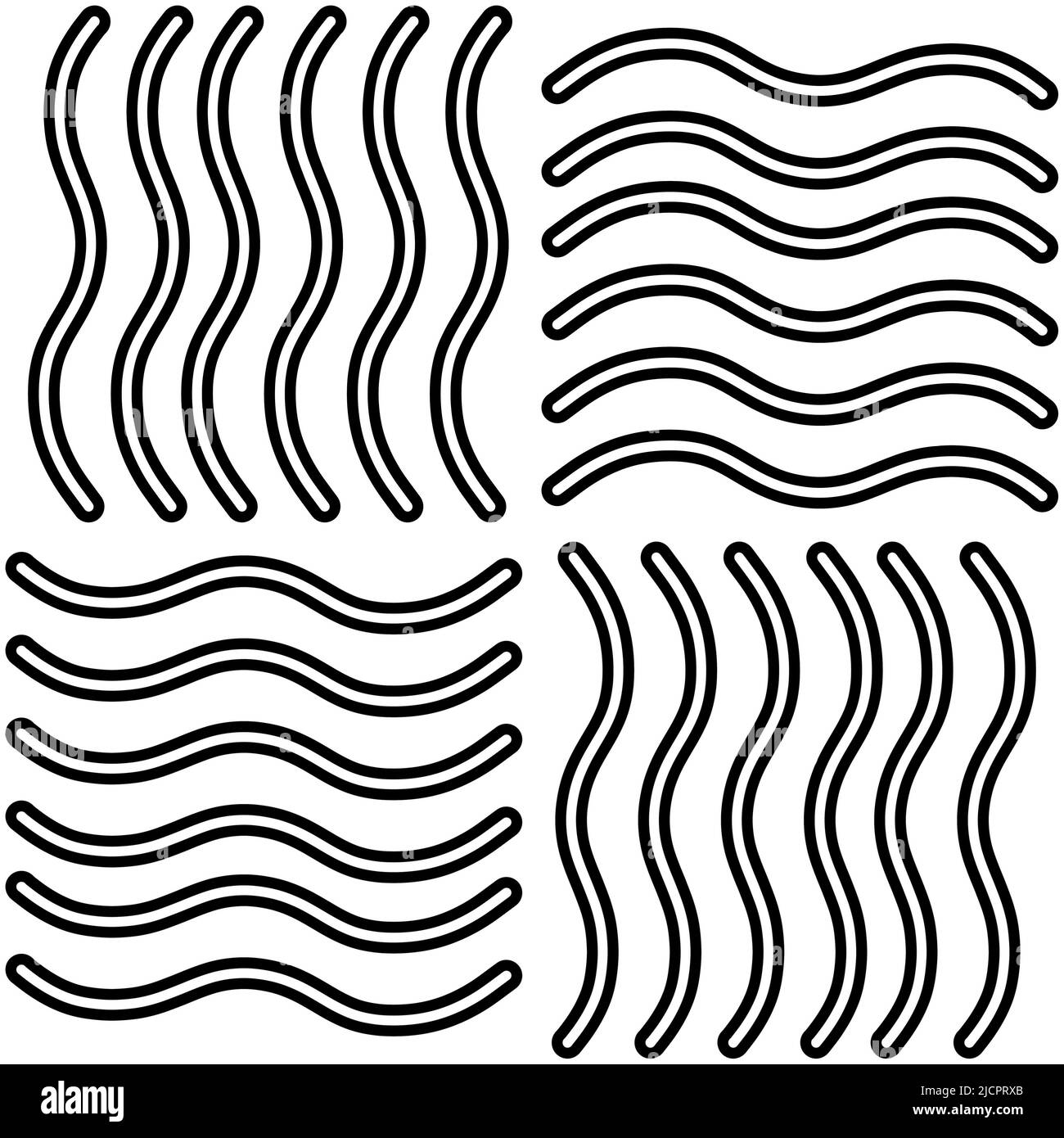 Abstract geometric waves print for fabrics and textiles and packaging ...