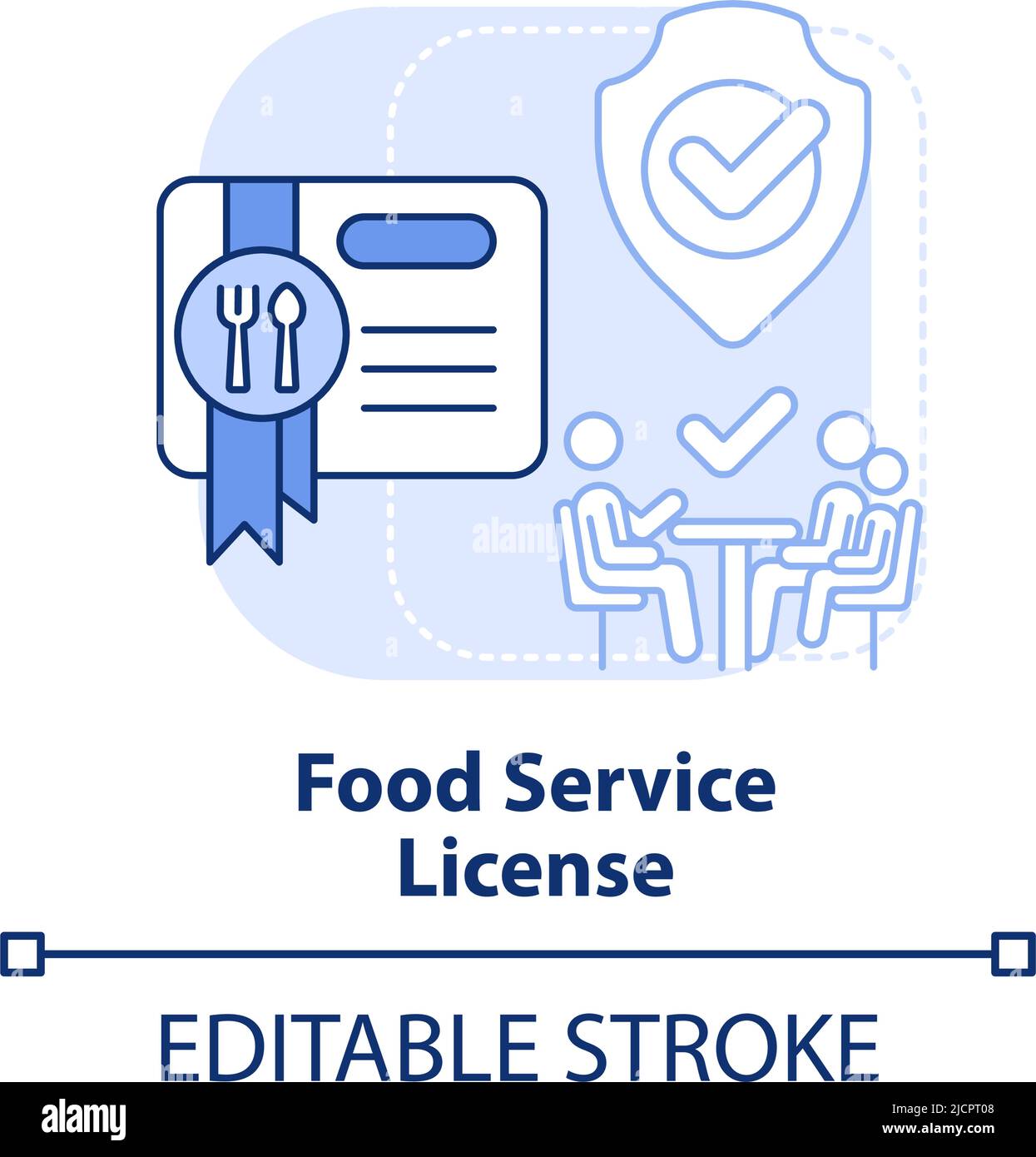 Food service establishment Stock Vector Images - Alamy