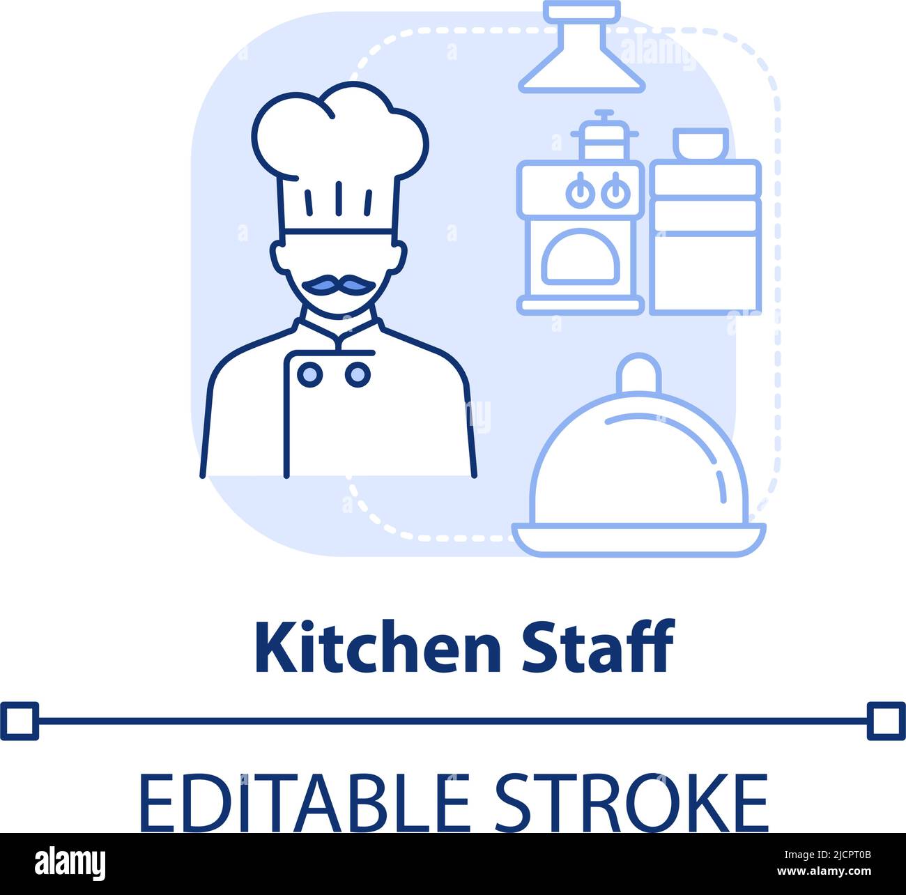 Staff kitchen illustration hi-res stock photography and images - Alamy
