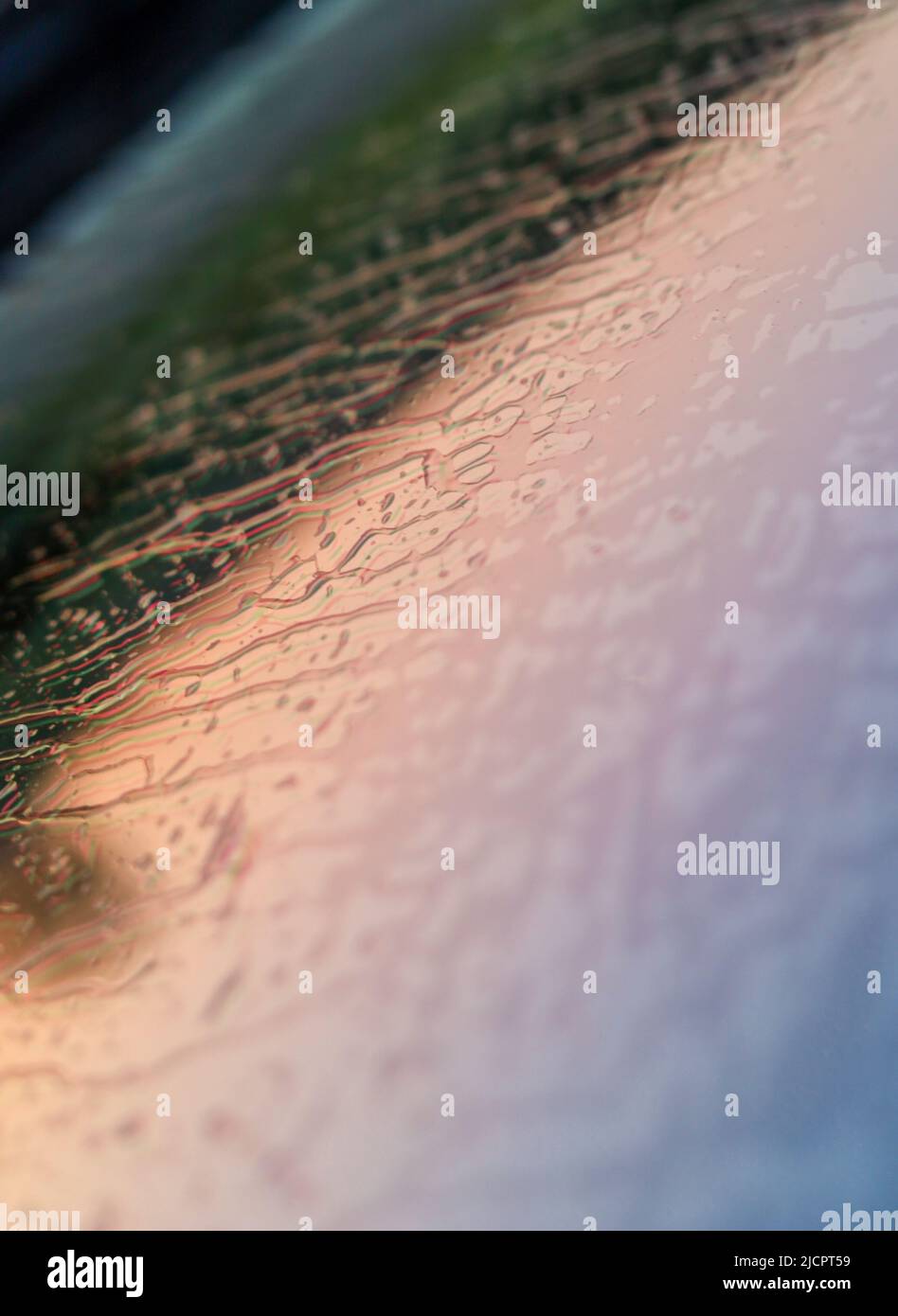 Rain on a car's window Stock Photo - Alamy