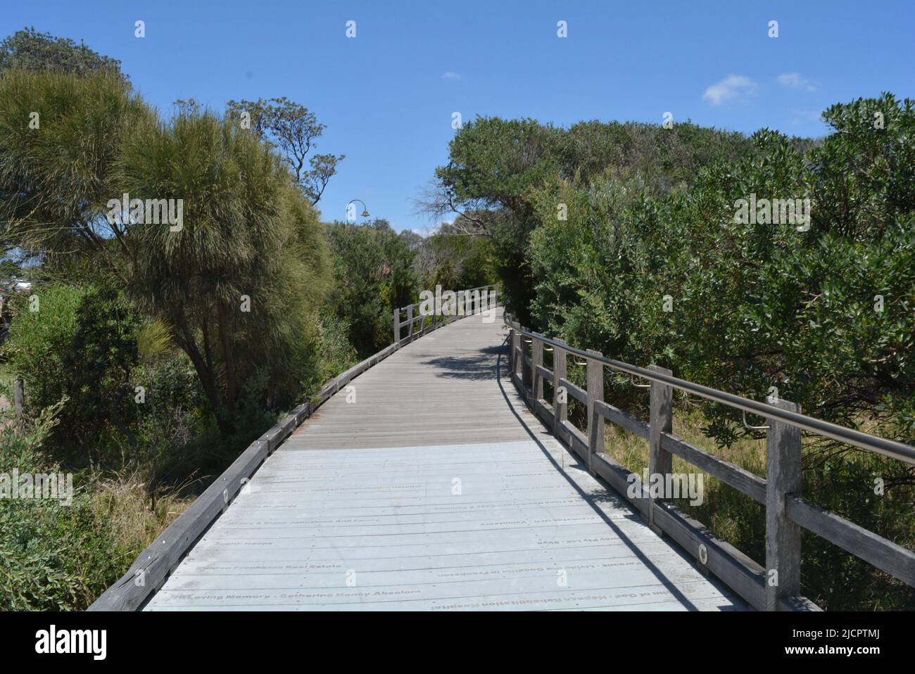 pathway sea walking free time relax life mine Stock Photo - Alamy