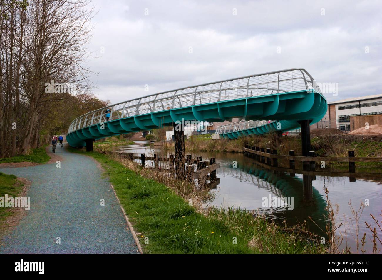Bridge over the Forth and Clyde Canal at Kirkintilloch, East ...