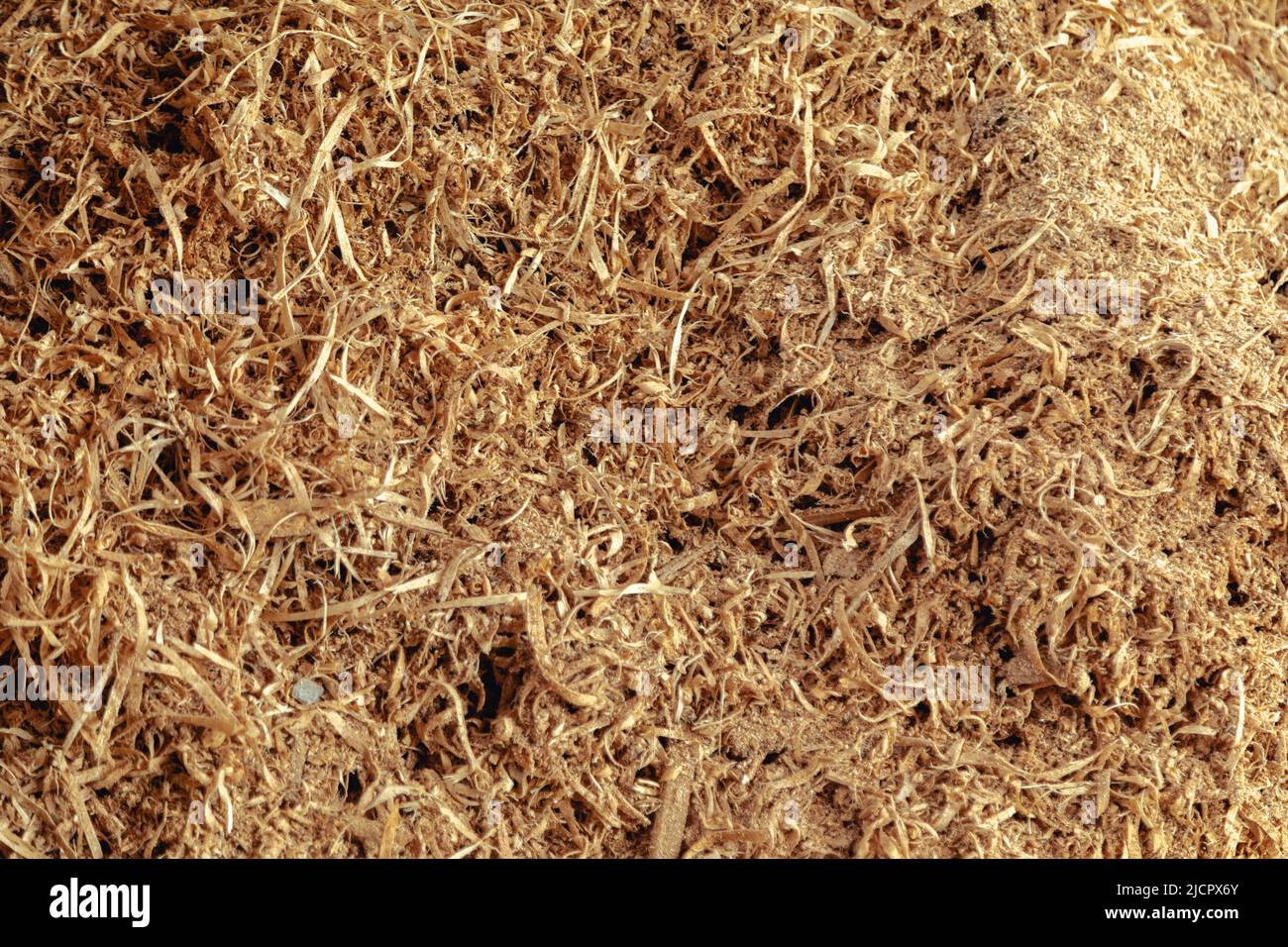 Sawdust texture for background. Wood production Stock Photo - Alamy