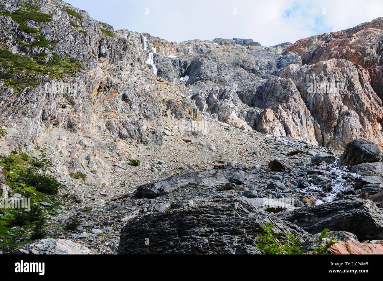Particles of the mountains rocks Stock Photo - Alamy