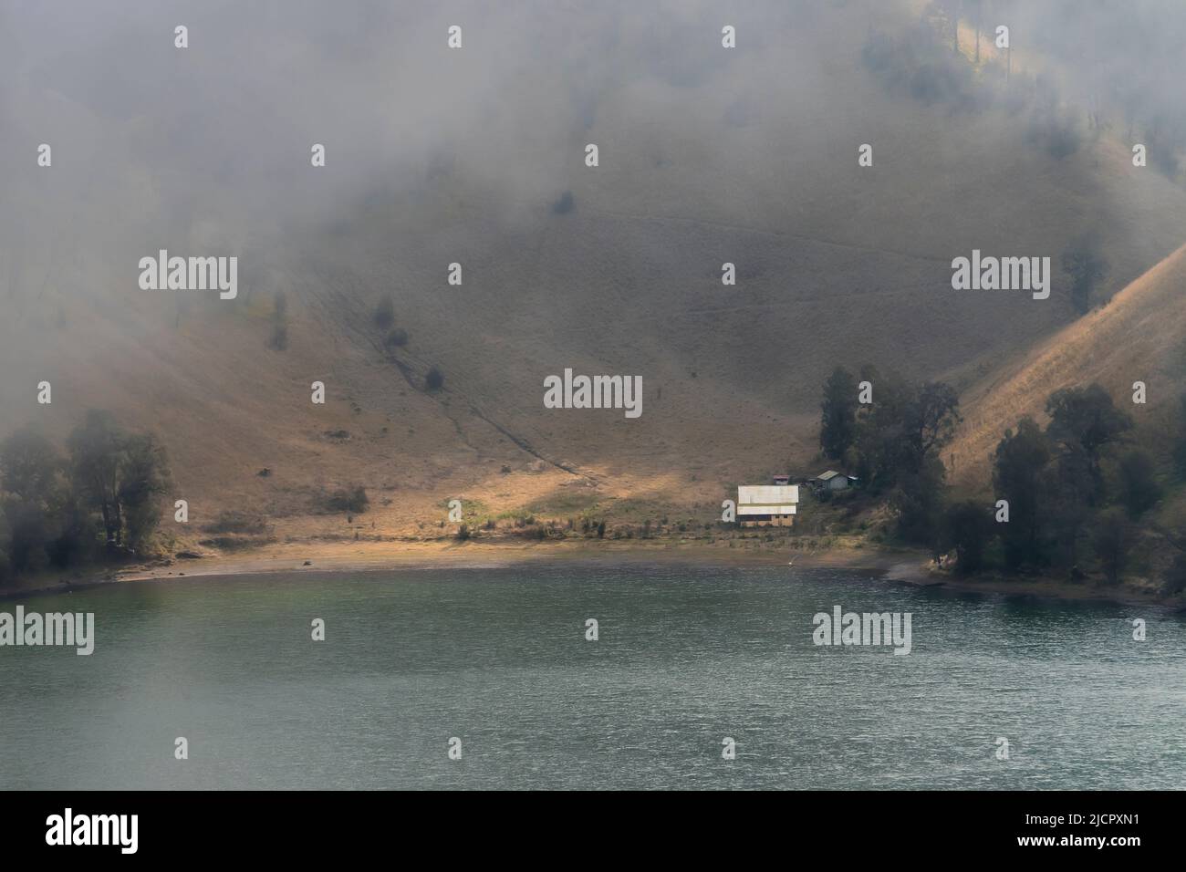 Mountain Landscape of Ranu Kumbolo Semeru Mountain, East Java ...