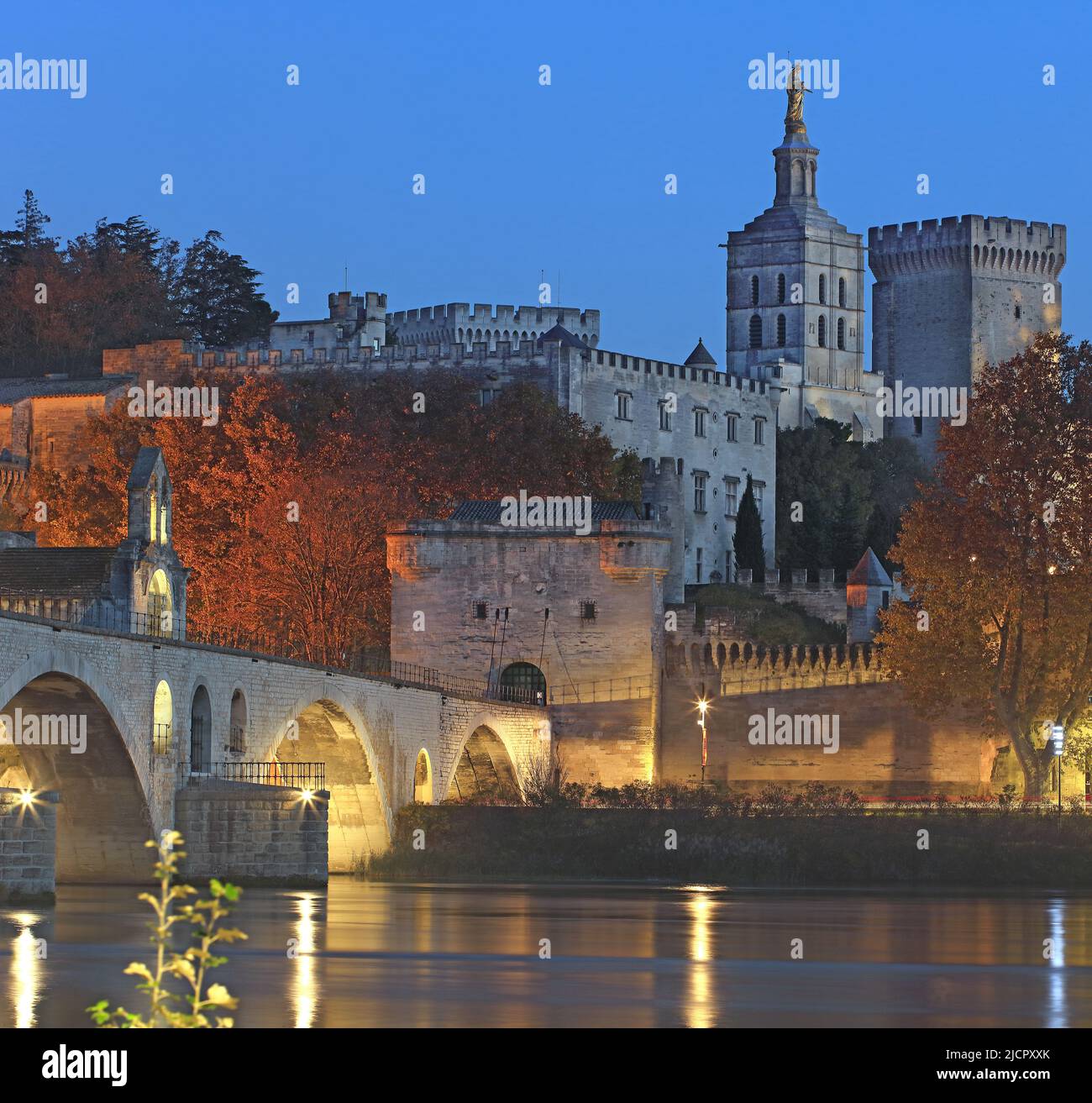 France, Vaucluse Avignon historic city classified as UNESCO World ...