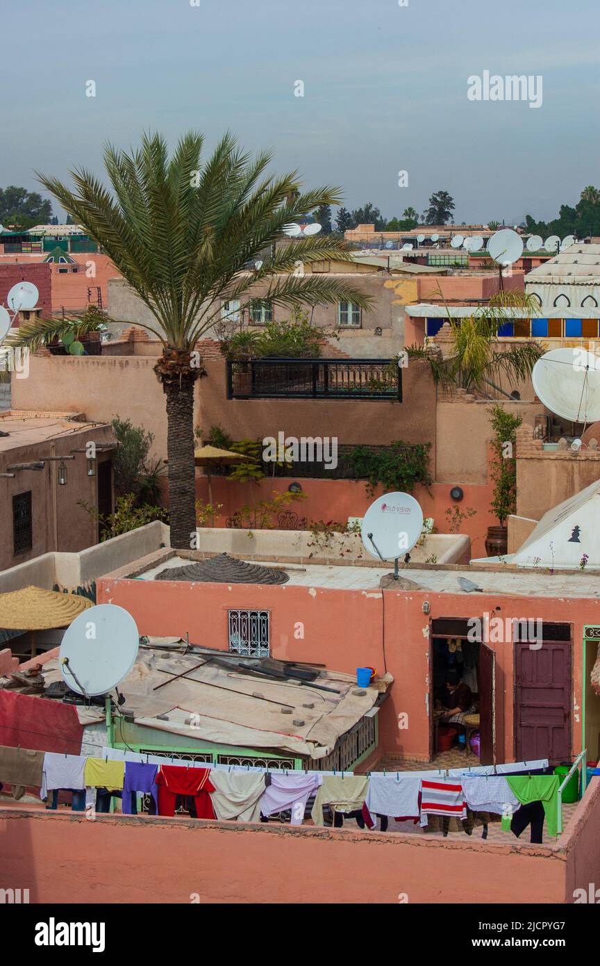 Marrakesh skyline, Morocco Stock Photo - Alamy
