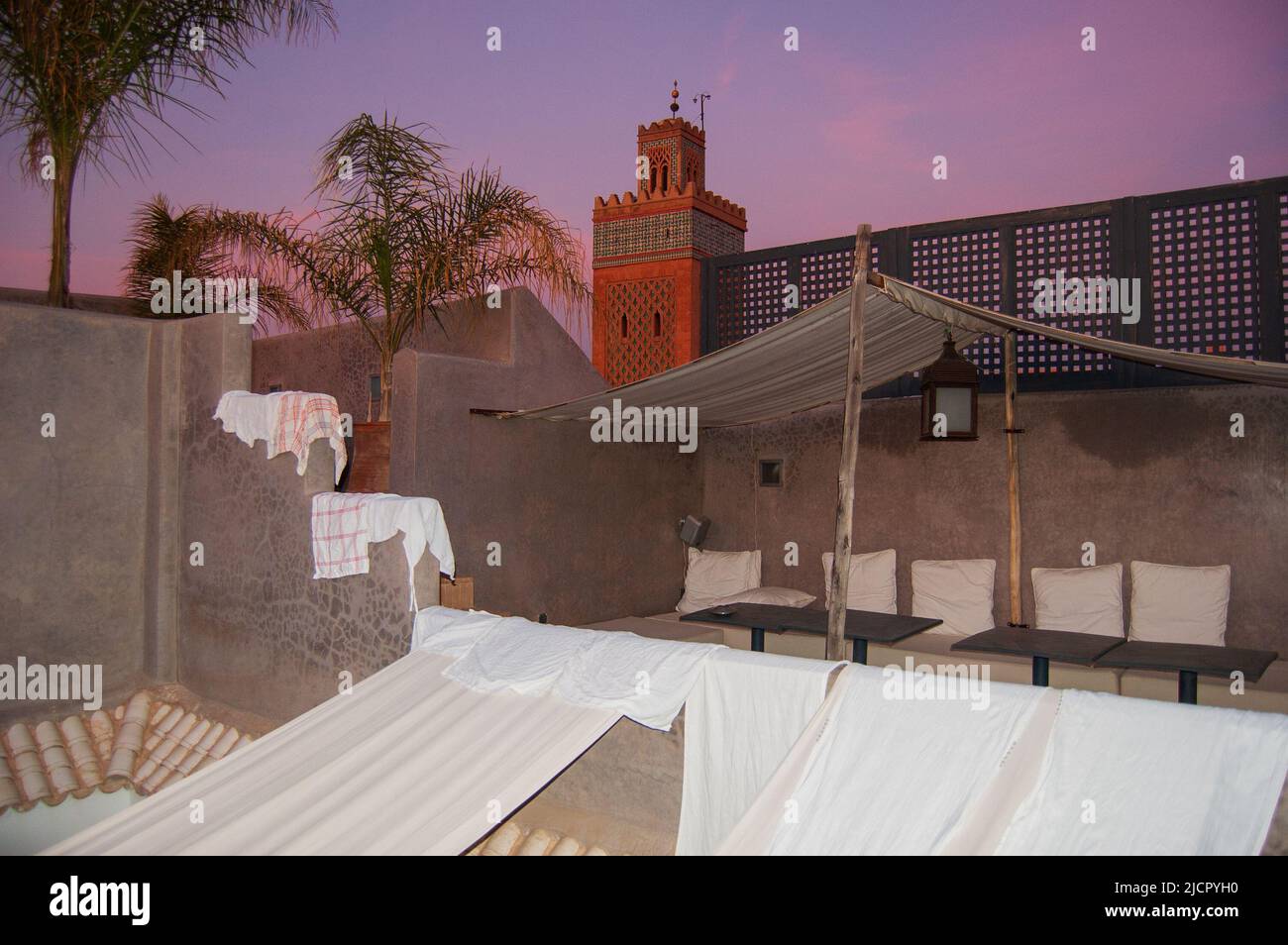 Kasbah marrakesh sunset hi-res stock photography and images - Alamy