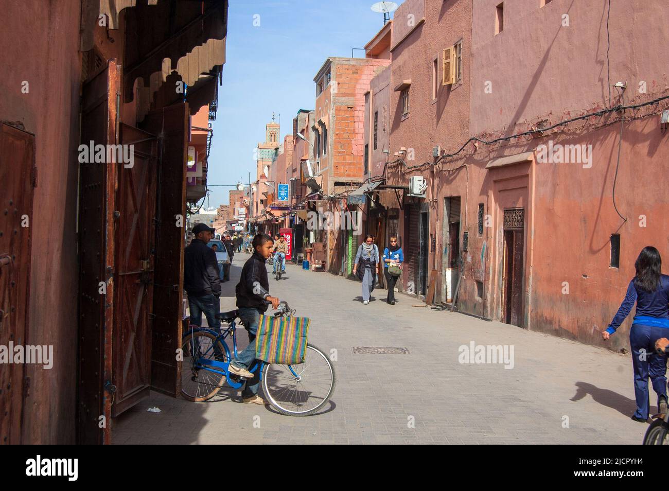 Marrakesh streets hi-res stock photography and images - Alamy