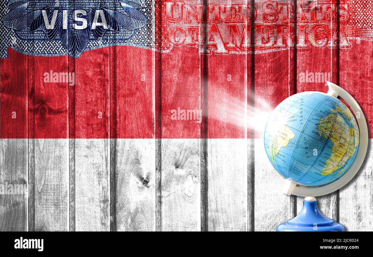 Monaco united states flag hi-res stock photography and images - Alamy