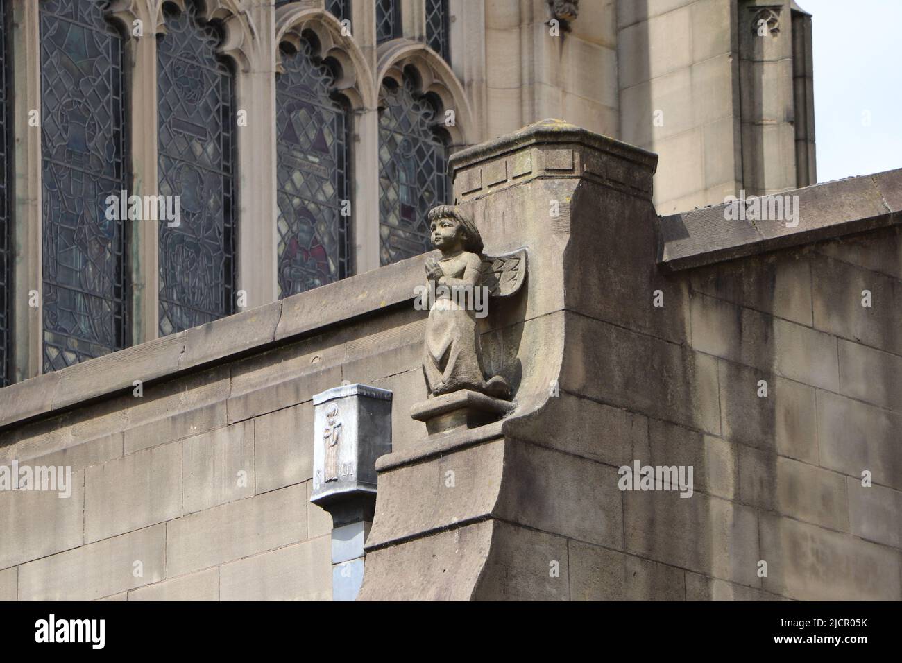 Angel, Manchester Cathedral Stock Photo - Alamy
