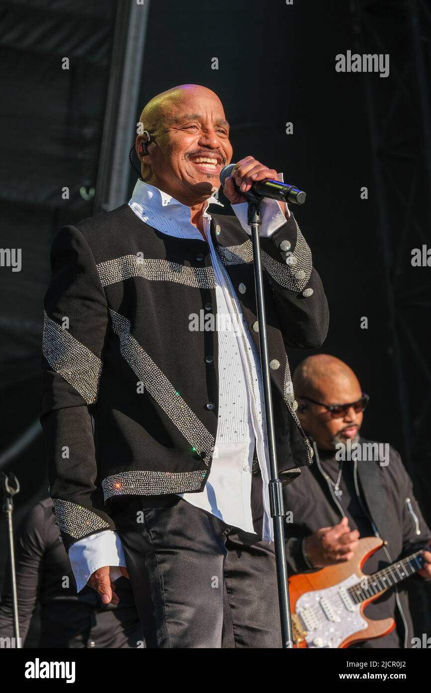 Marlon Jackson of The Jacksons performs at the Cambridge Club Festival ...