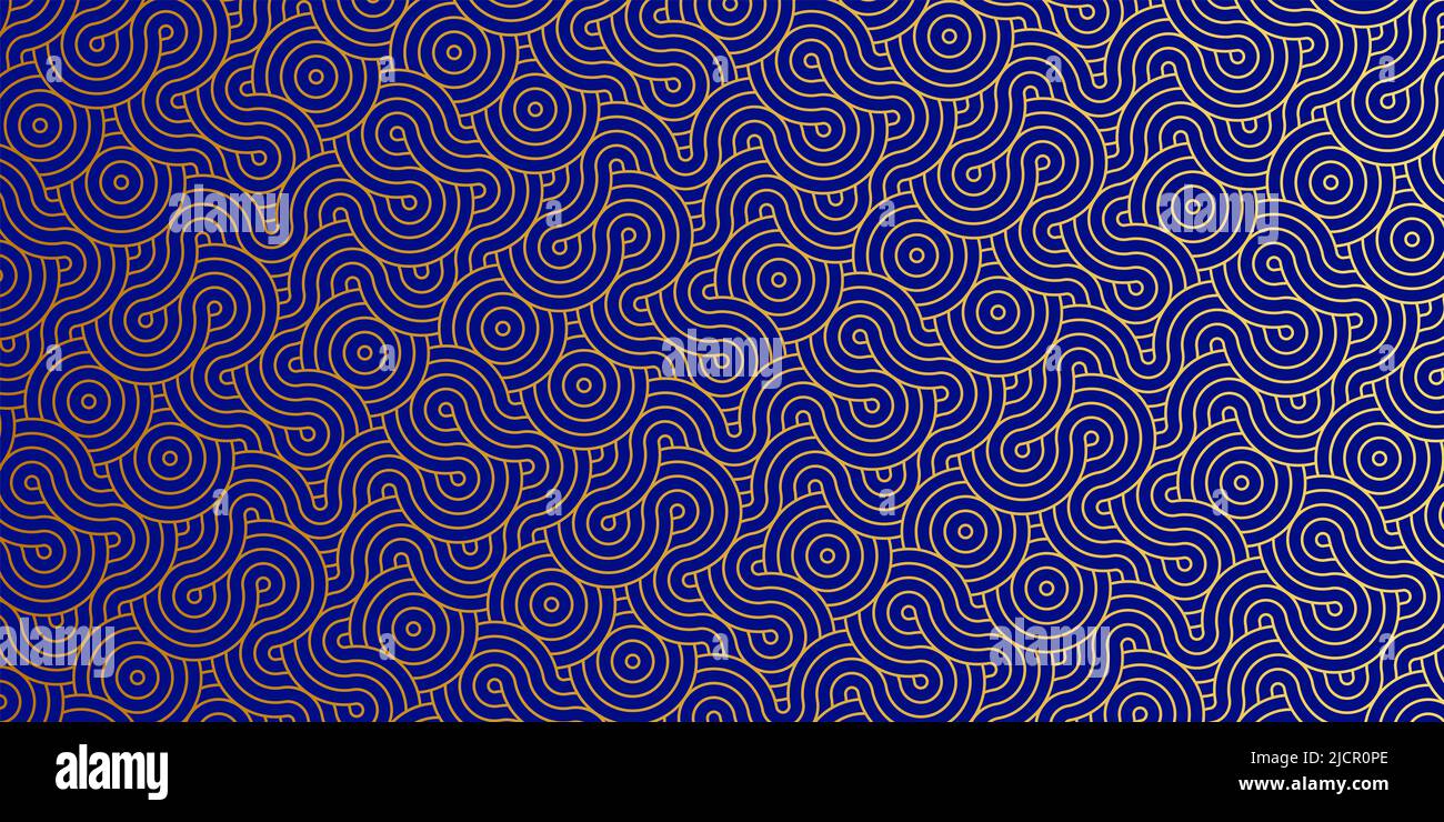 abstract blue gold wave pattern, geometric circle shape texture ... abstract blue gold wave pattern, geometric circle shape texture ...