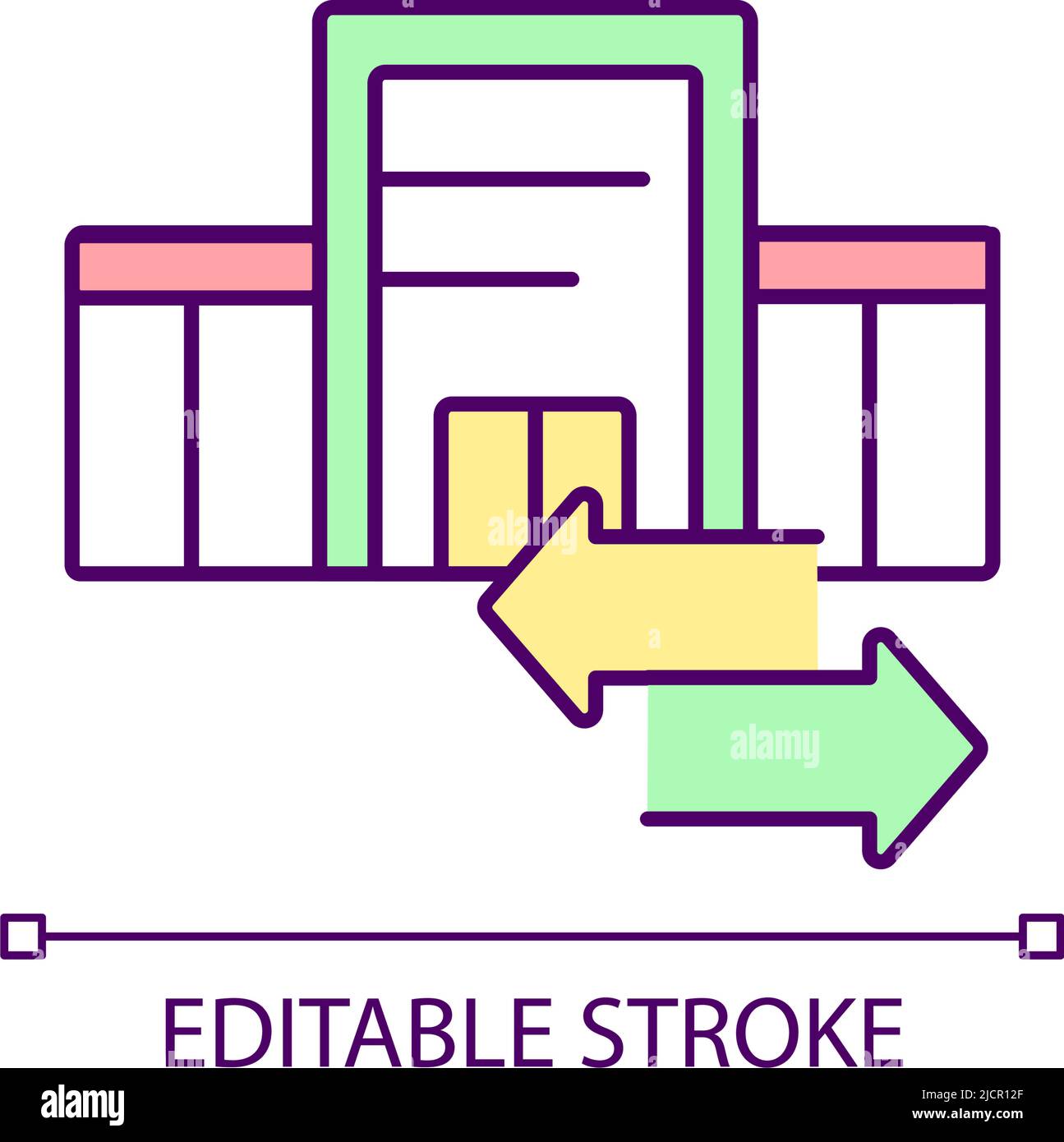 Expansion of infrastructure Cut Out Stock Images & Pictures - Alamy