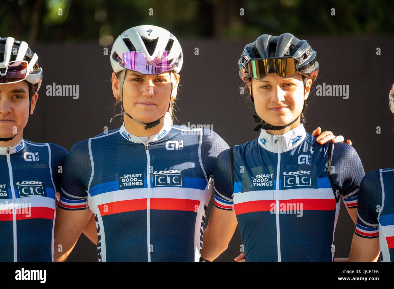 MORIER Emilie and BOULAIS Flavie from the France Team during the Women ...