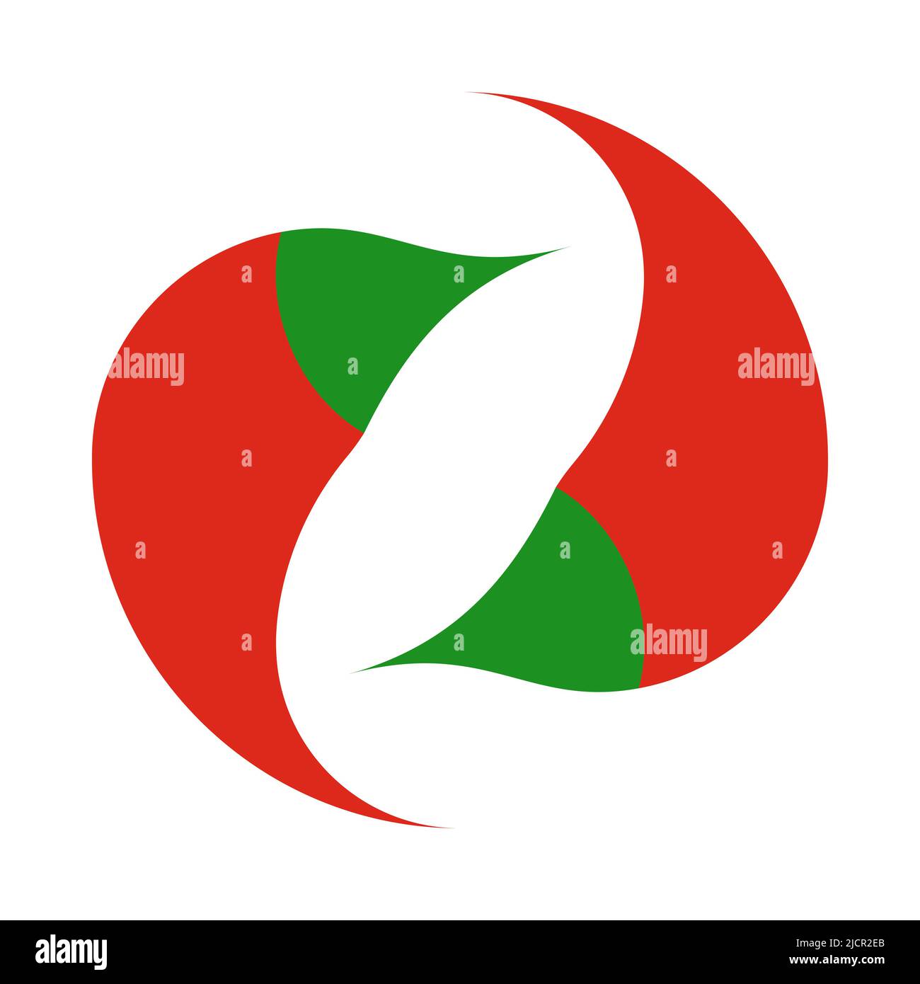 Green chili peppers isolated Stock Vector Images - Alamy