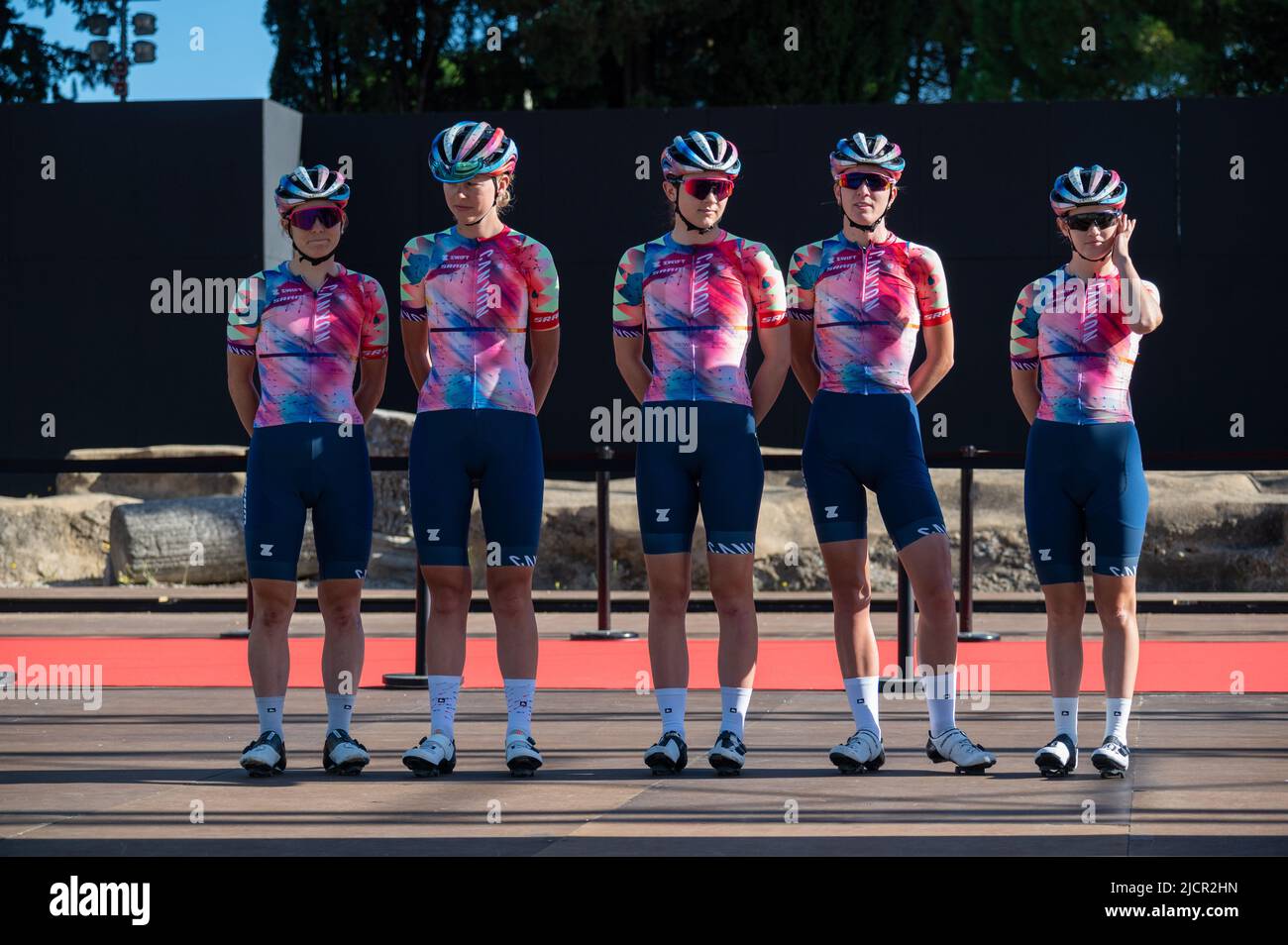 Canyon//SRAM Racing Team during the Women's Mont Ventoux Challenge 2022 ...
