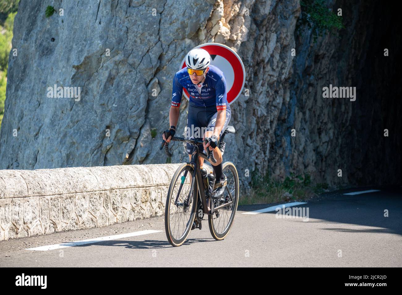 Rider from the Emotional.fr-Tornatech-GSC Blagnac VS31 during the Women ...