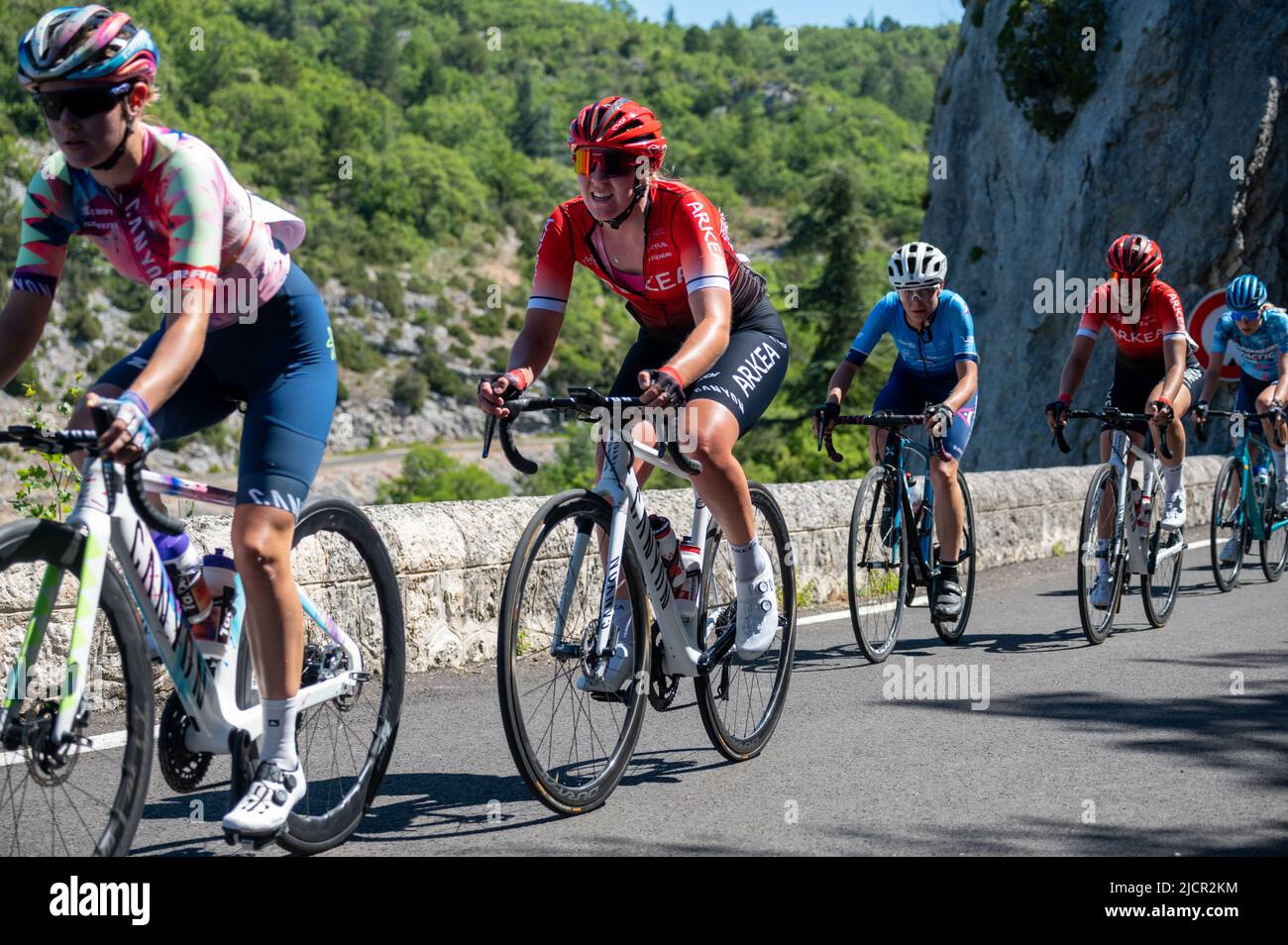 FOUQUENET Amandine from the Arkéa Pro Cycling Team during the Women's ...