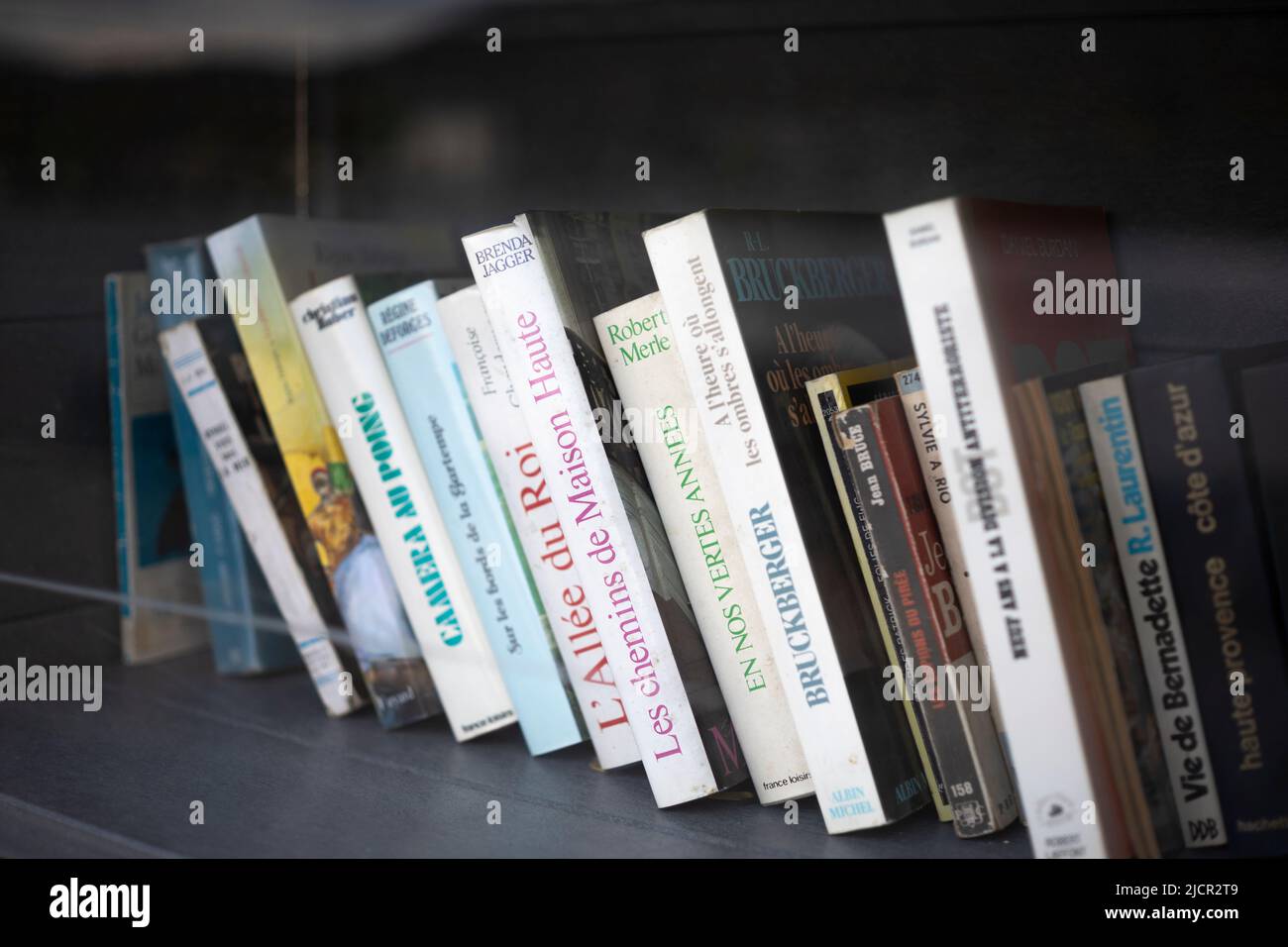 Book exchange normandy hi-res stock photography and images - Alamy