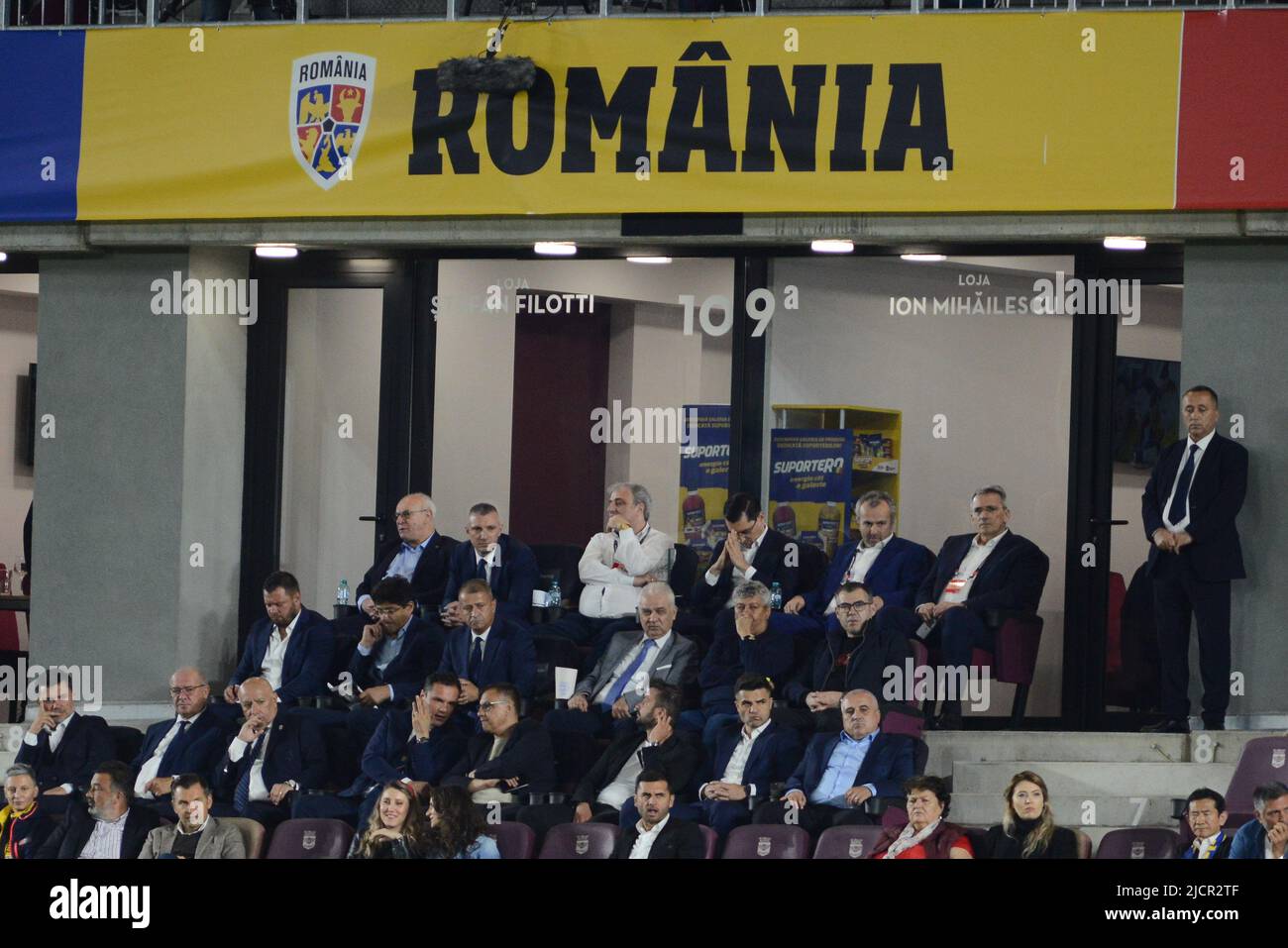 Romanian Football federation Officials during UEFA Nations League game ...