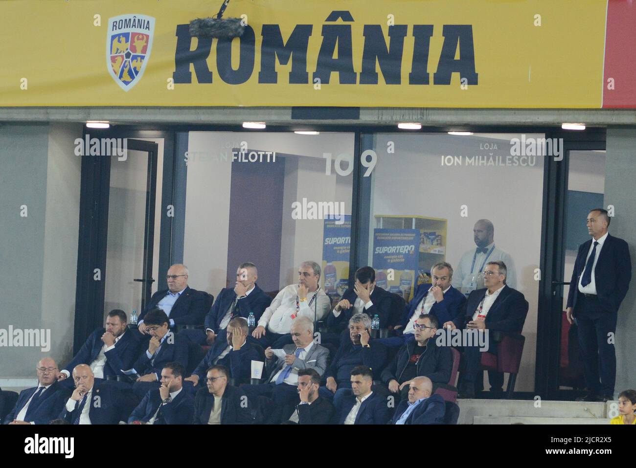 Romanian Football federation Officials during UEFA Nations League game ...