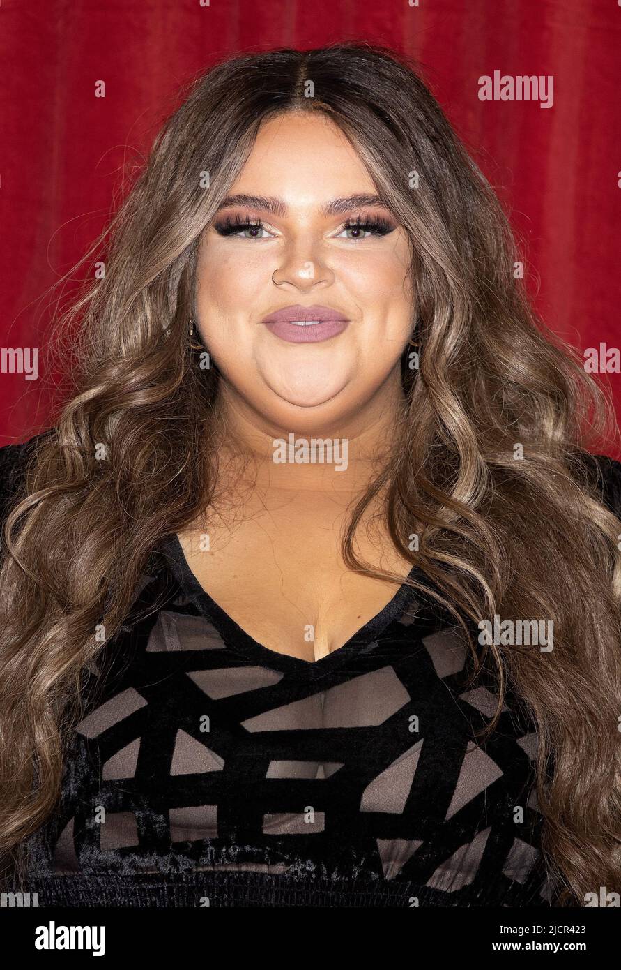 LONDON, UK. 11th June 2022. Lily Best arriving for the British Soap ...