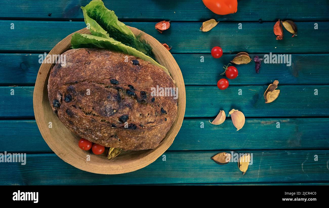vegetables with fresh organic fruits and vegetable food. healthy diet ...