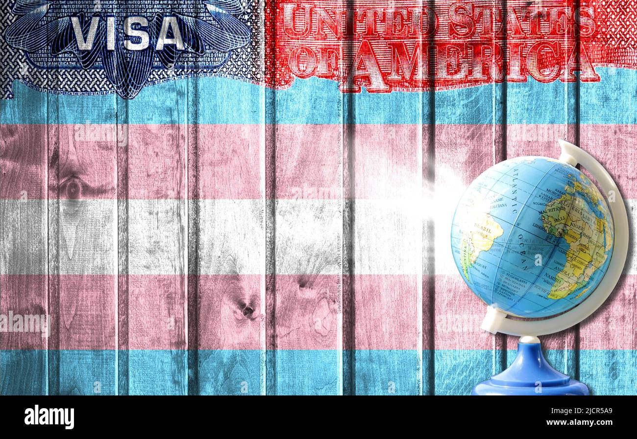 Transgender flag united states hi-res stock photography and images - Alamy