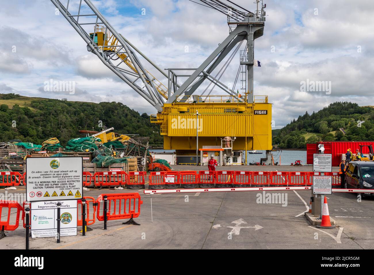 Lara 1 crane ship hi-res stock photography and images - Alamy