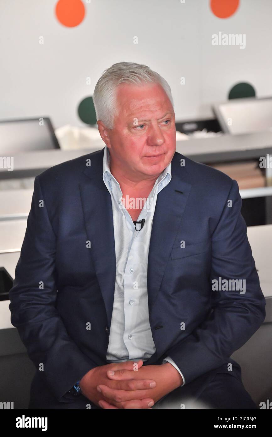 Moscow. The owner of new network of fast food restaurants 'Tasty — and ...