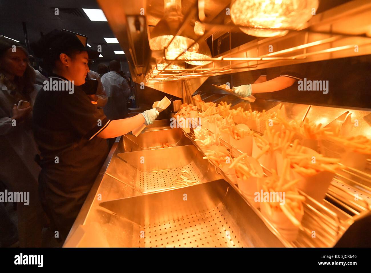 Mcdonalds moscow opening hi-res stock photography and images - Alamy