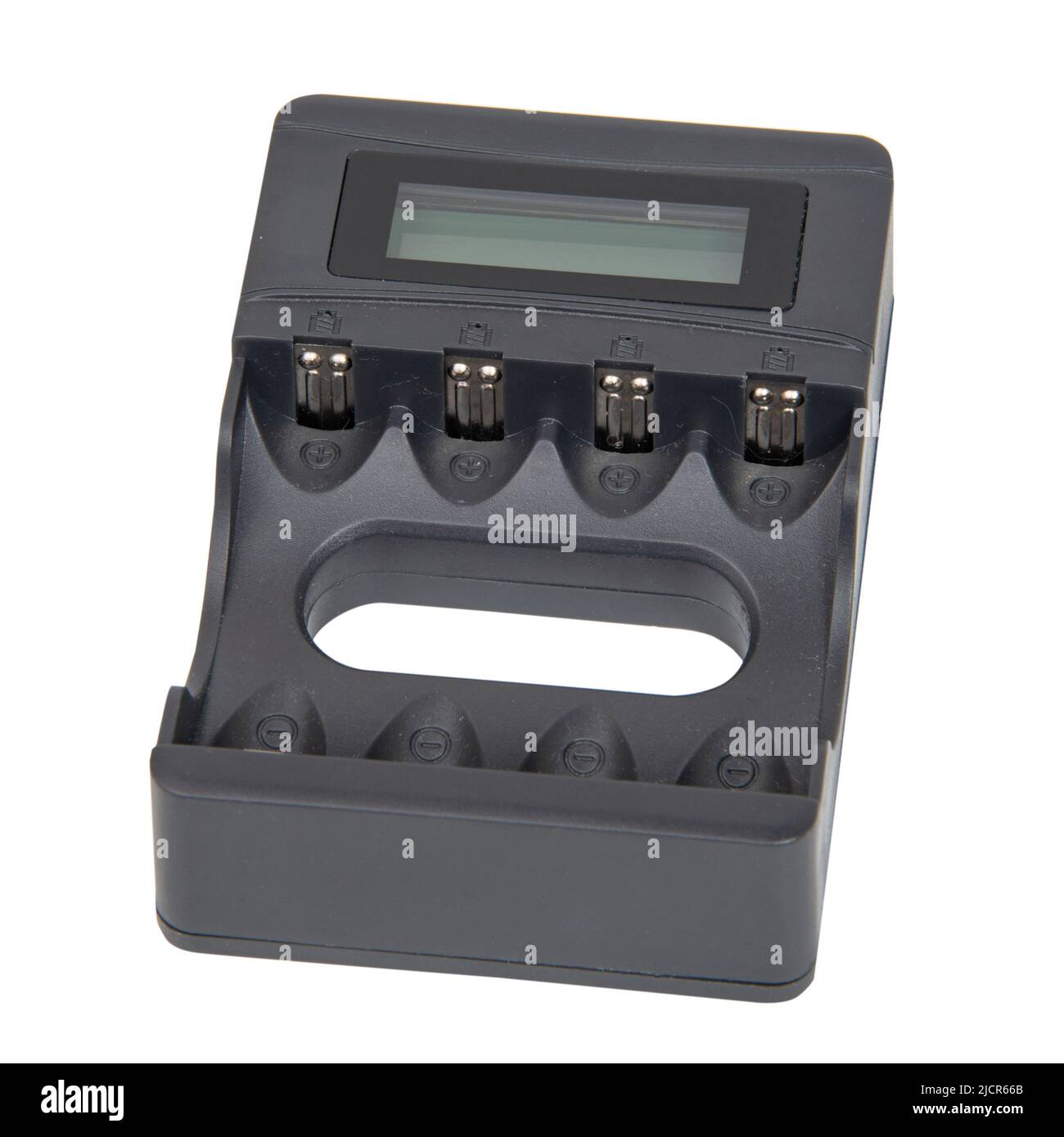 Charger for batteries energy isolated on the white background Stock ...