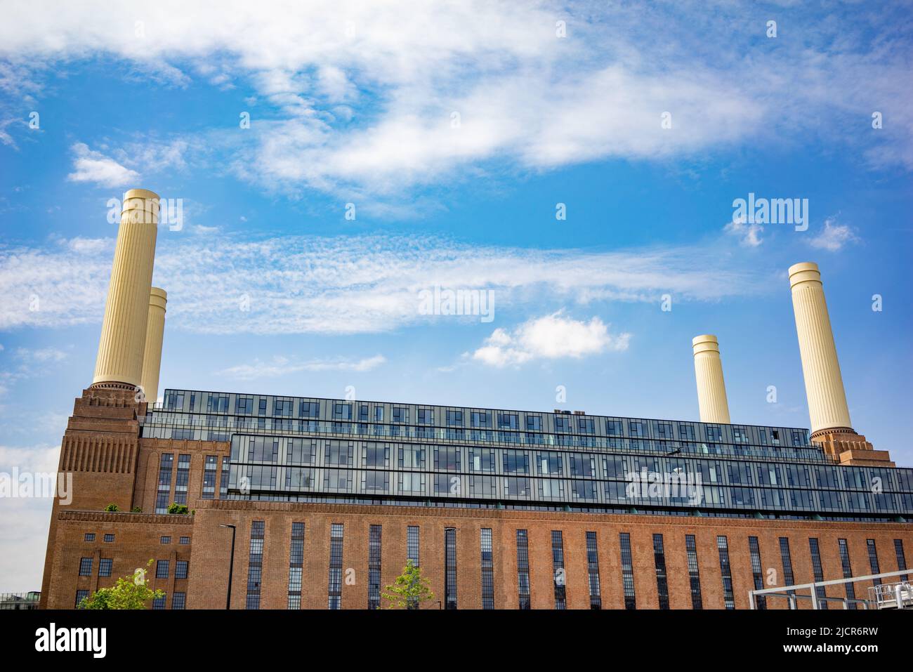 Battersea Power Station in London, England, UK is one of the world's ...