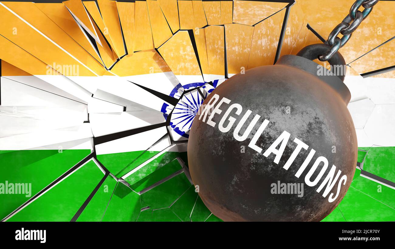 India and regulations hi-res stock photography and images - Alamy