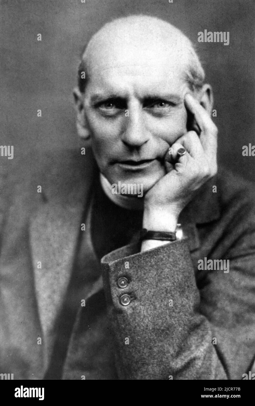 The Reverend GERARD KERR OLIVIER (1869 -1939) Portrait in later life ...