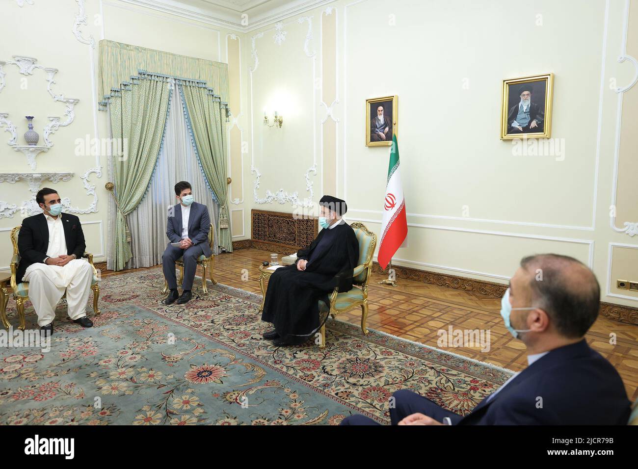 Tehran, Tehran, Iran. 14th June, 2022. A handout photo made available ...